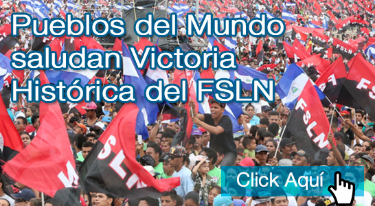 Pueblos del Mundo saludan Victoria Histórica del FSLN – CES-RPS